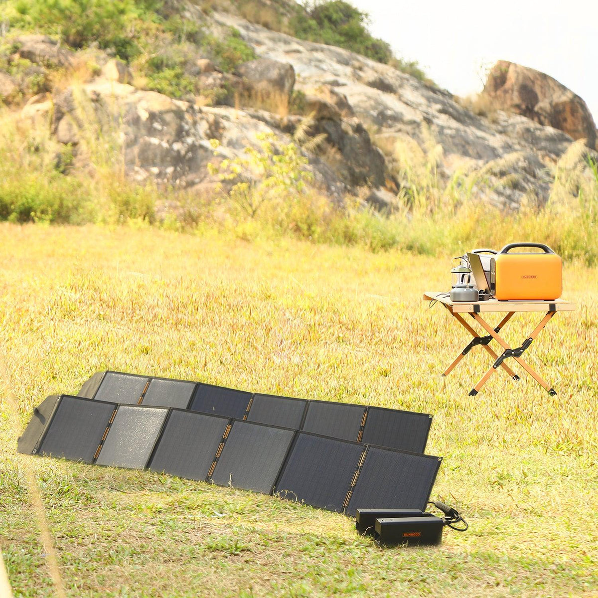 Solar Charger SC200| directly charging energy bar with solar panel