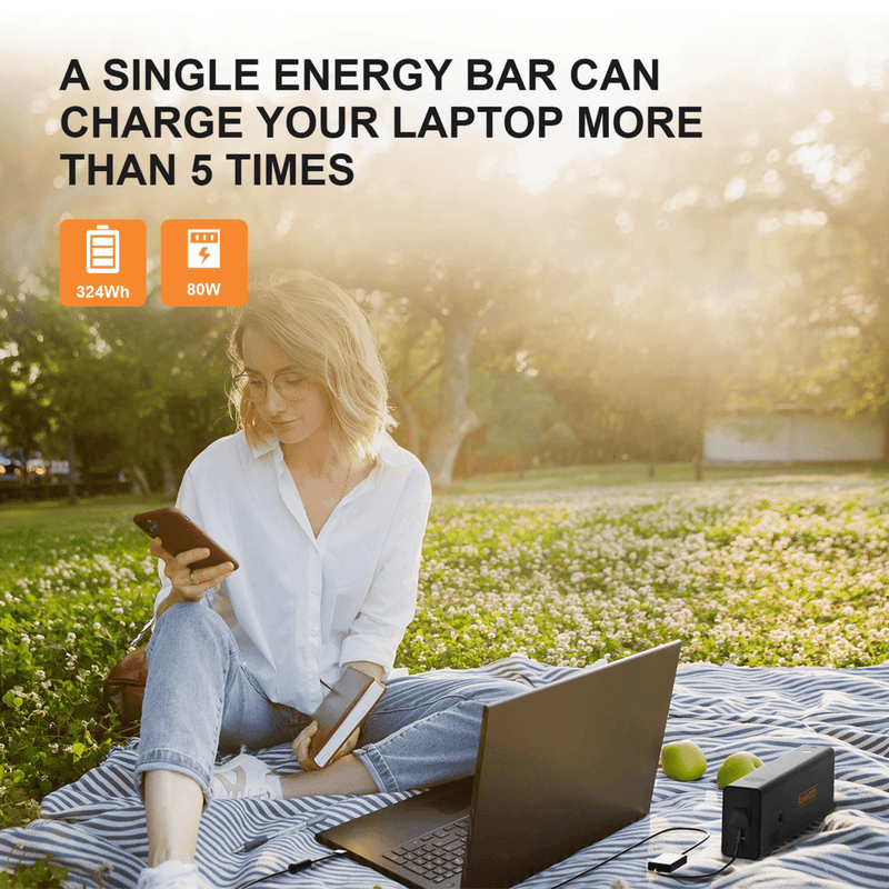 RALLYE 80|324Wh/AC 80W| Portable Power Bank